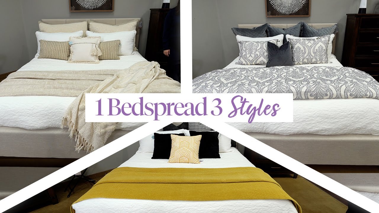 3 Simple Ways To Style Your Bed Youtube