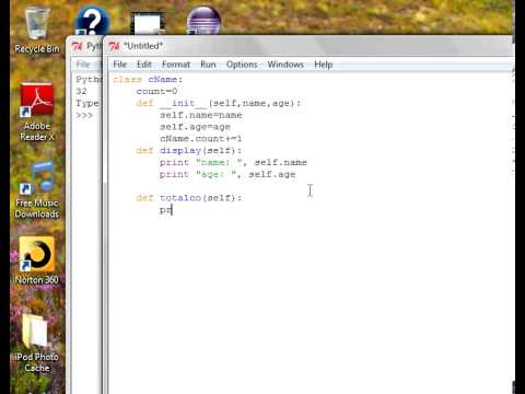 Python Tutorial 14 Constructor Self Youtube