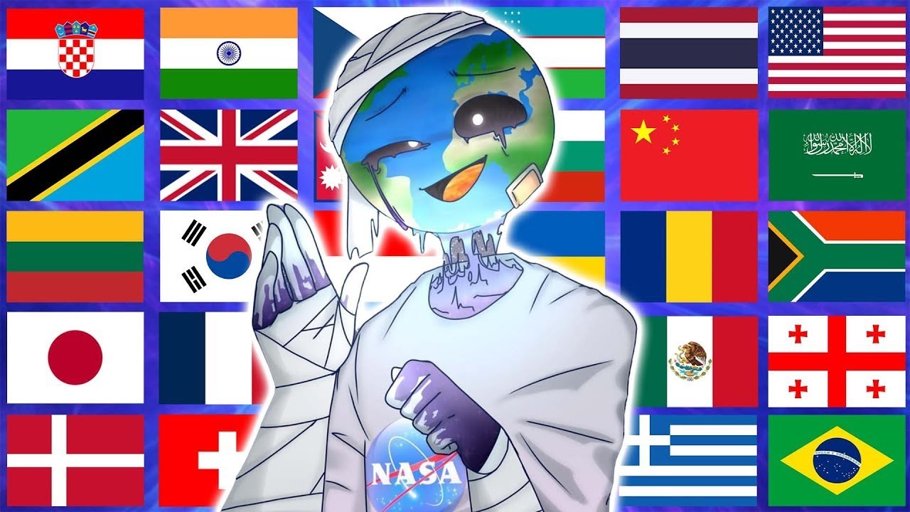 Countryhumans In 70 Languages Meme Youtube