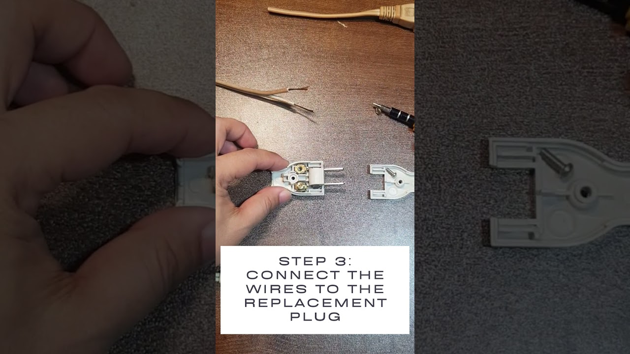 5 Minute Diy How To Replace Worn Out Electrical Plug Youtube