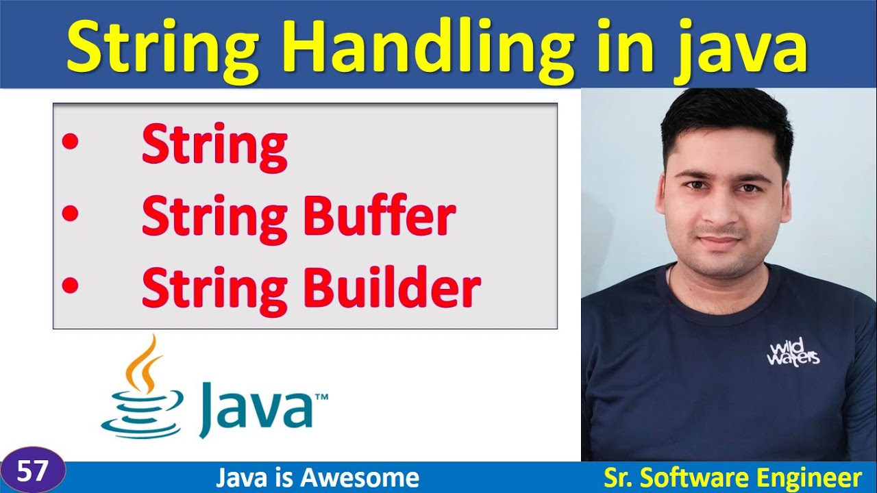 Stringbuffer In Java With Example Youtube