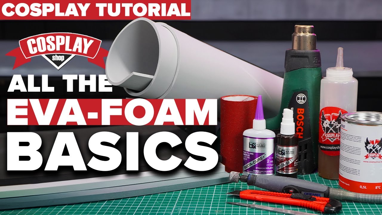 The Eva Foam Basics Beginner S Cosplay Tutorial To Armor And Props