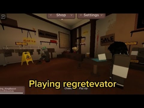 Playing Regretevator Game Yes Youtube