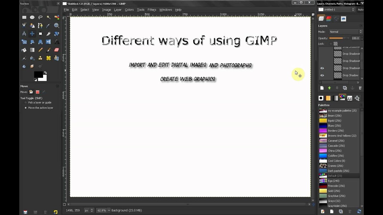Gimp Tutorial Beginners Guide To Using Gimp Szjnu