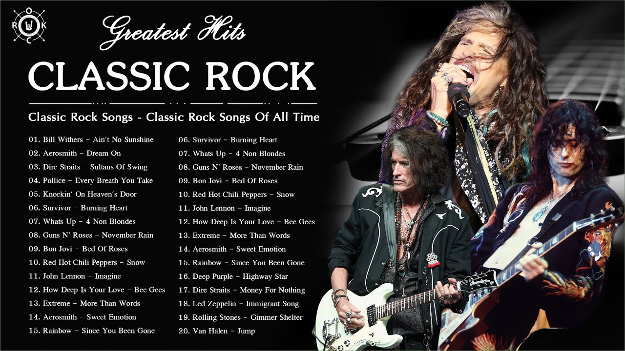 Classic Rock Music The Best Classic Rock Songs Of All Time