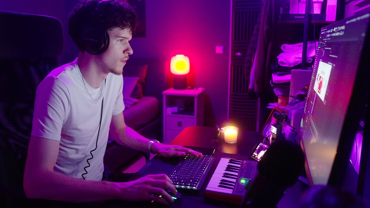 Making A Dark Beat From Scratch Youtube