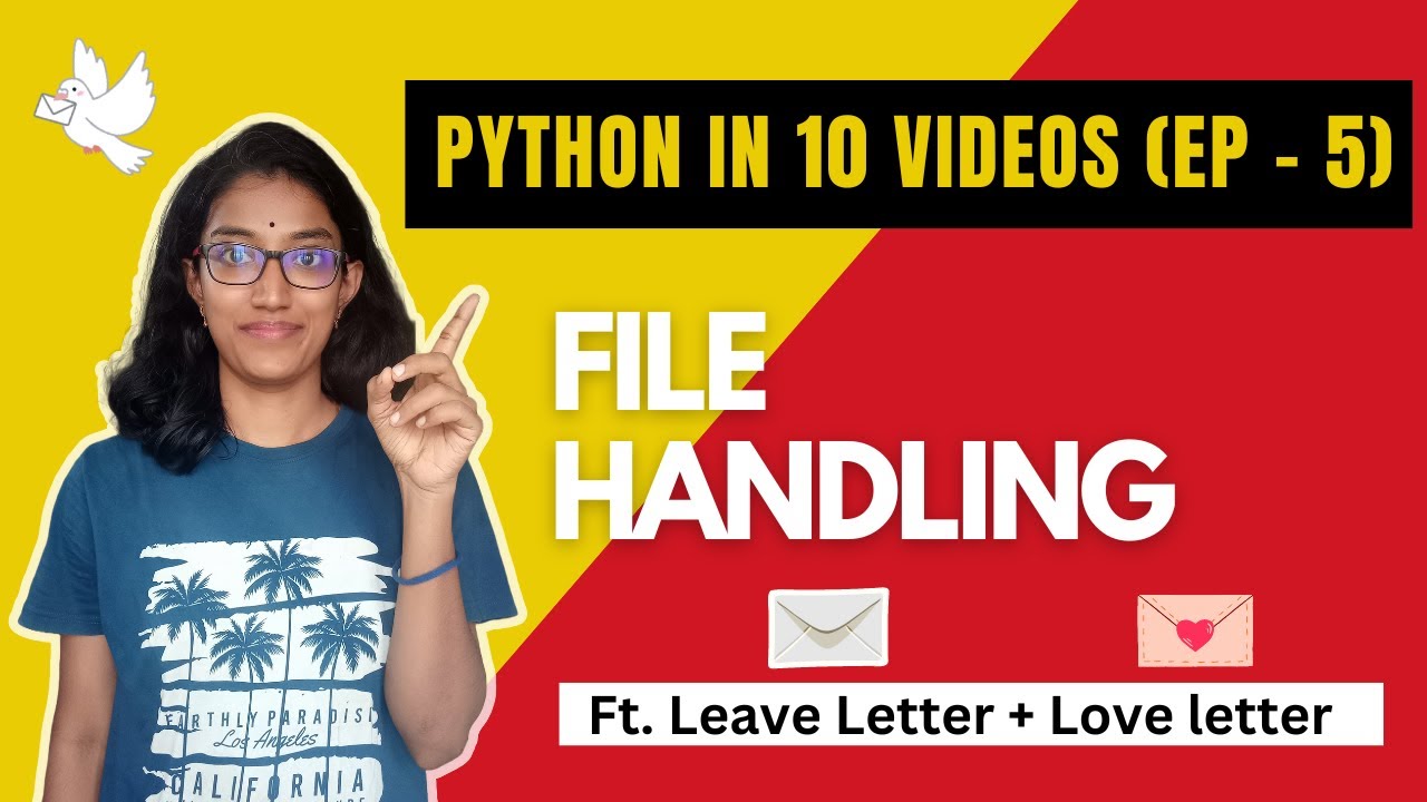 Python In 10 Videos File Handling Exception Handling Ep 5