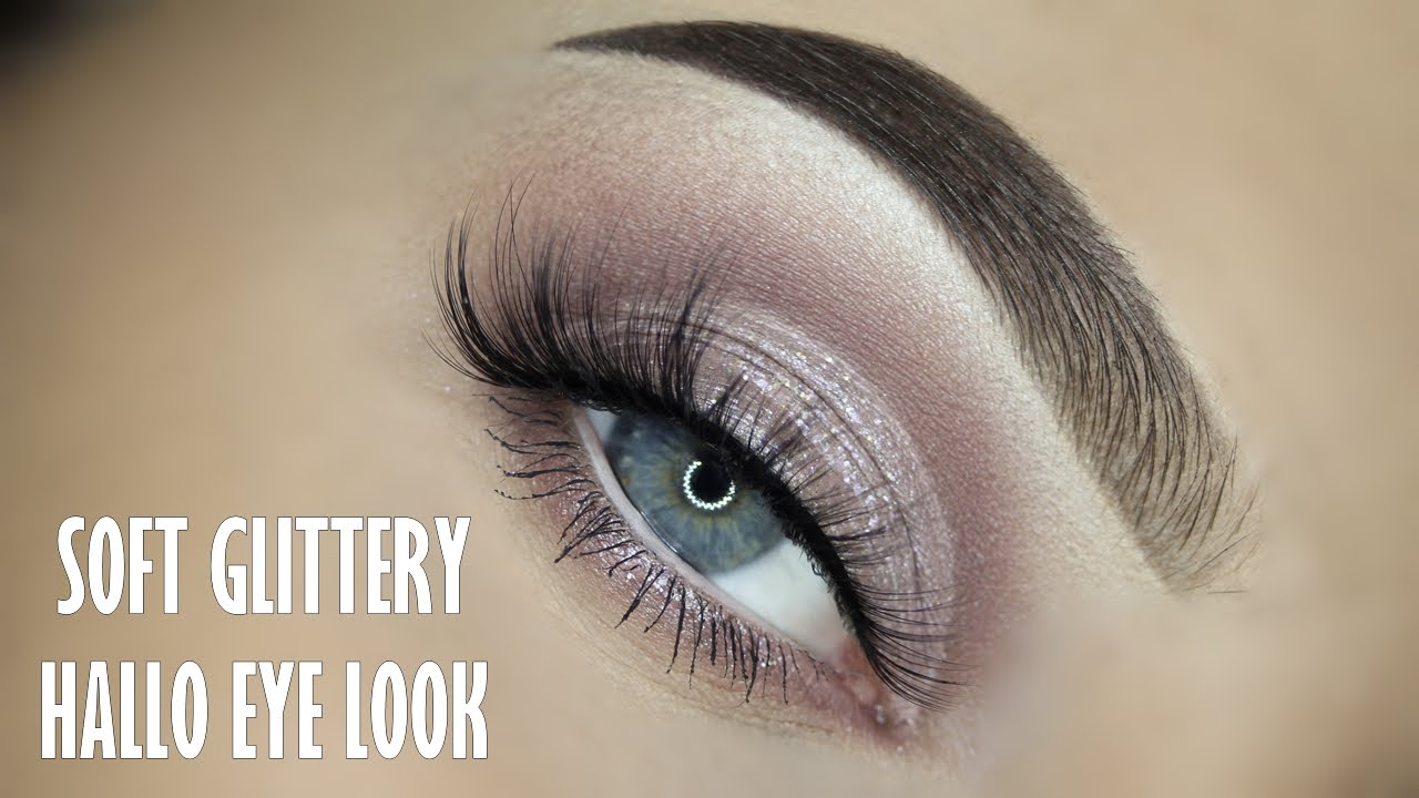 Soft Glitter Halo Eye Makeup Tutorial Youtube