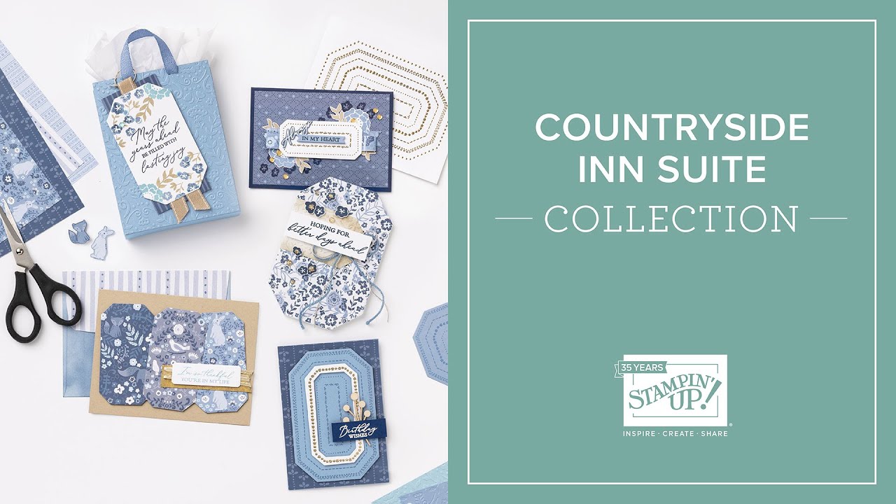 Countryside Inn Suite Collection Stampin Up Youtube