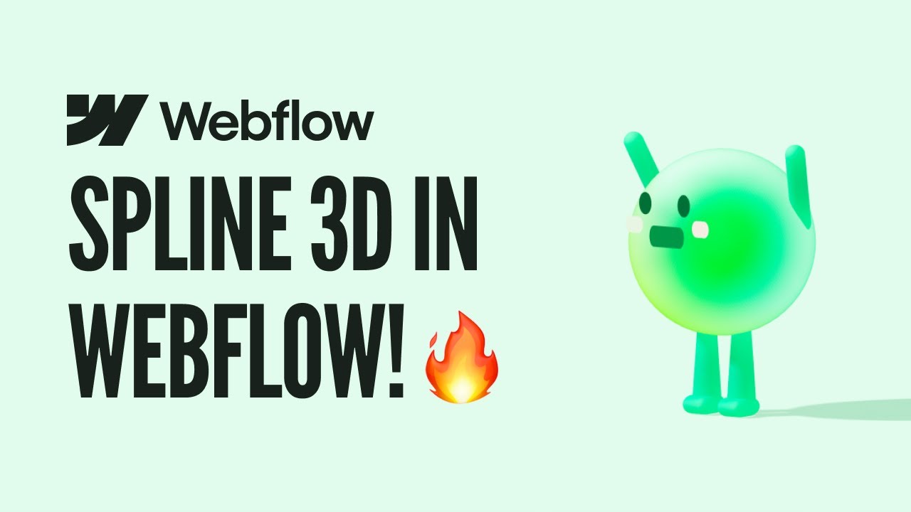 New Spline Integration With Webflow Youtube