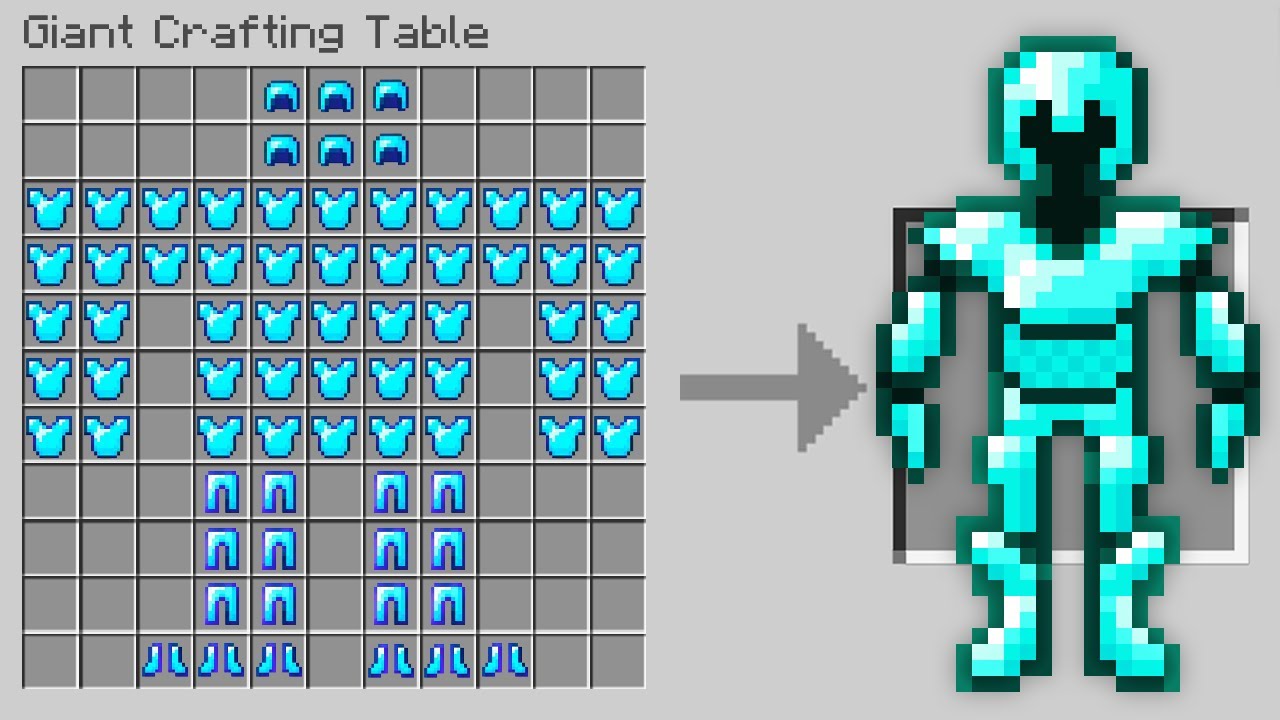 Giant Crafting Table Minecraft
