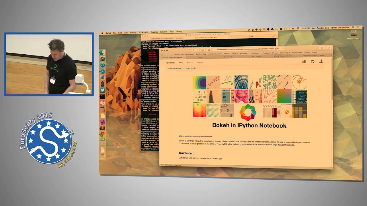 Tutorial Basic Bokeh Euroscipy 2015 Bryan Van De Ven Youtube