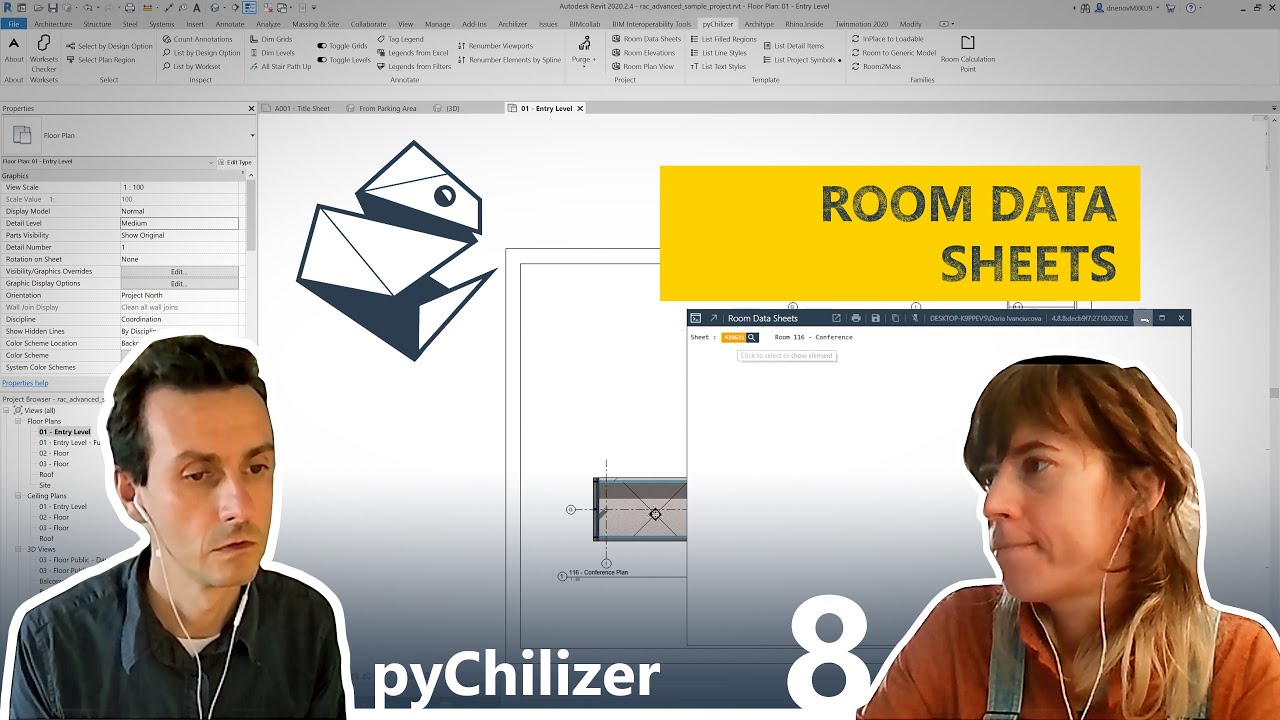 08 Room Data Sheets Youtube
