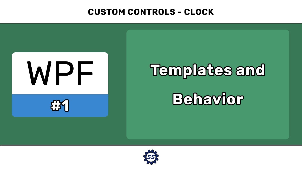 Templates And Behavior Wpf Custom Controls 1 Youtube