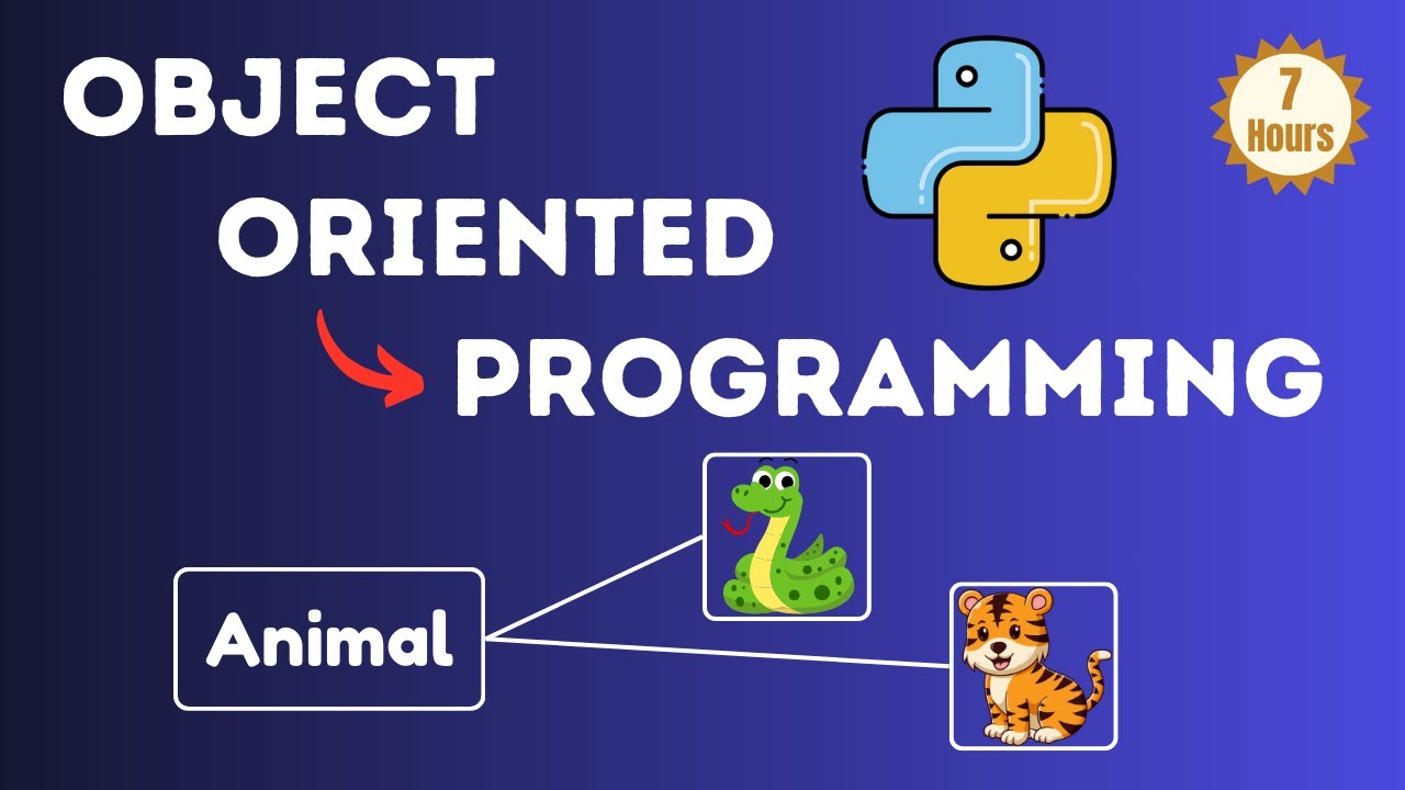 Object Oriented Programming With Python In 2024 7 Hour Free Course