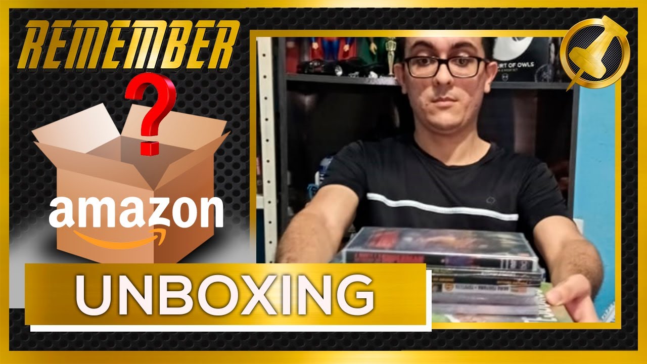 Unboxing 1 Amazon Coleção Youtube