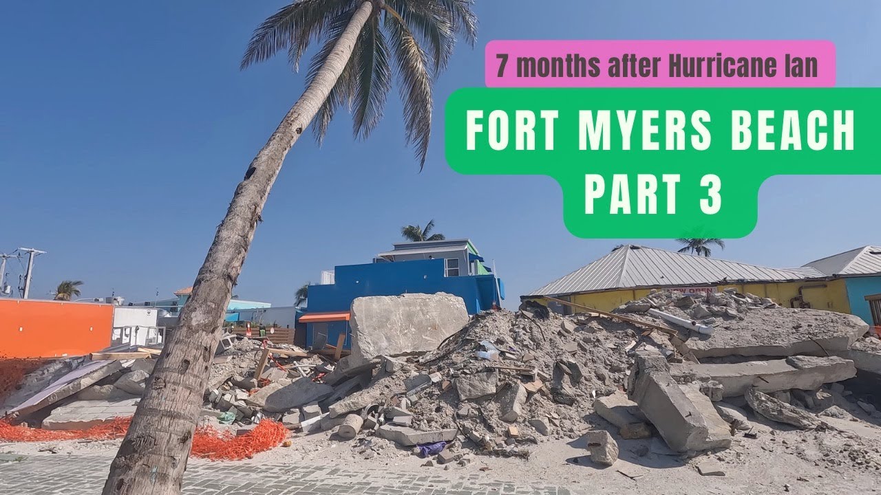 Fort Myers Beach Part 3 After Hurricane Ian Youtube