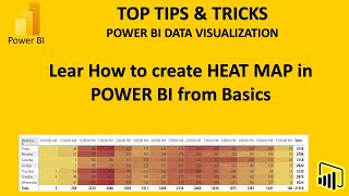 Mastering Heat Maps In Power Bi A Comprehensive Tutorial For ...