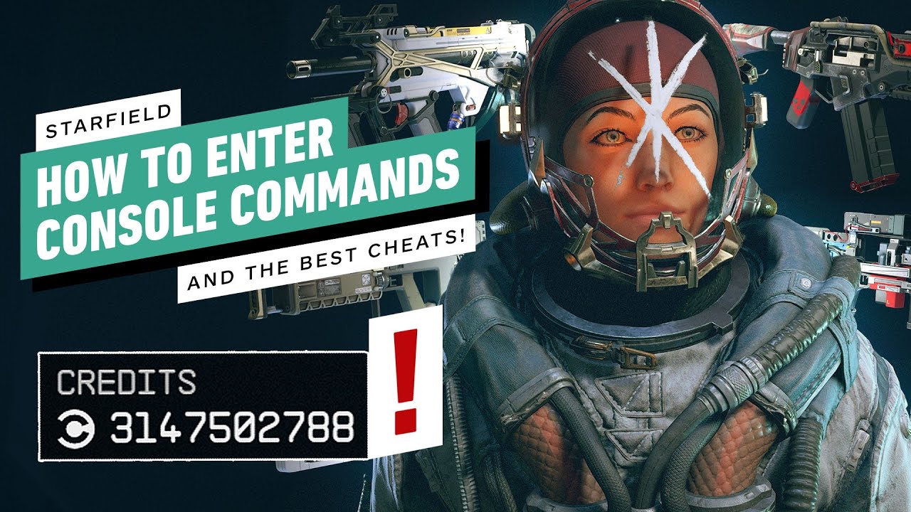 Starfield Cheats How To Enter Console And Best Codes Youtube