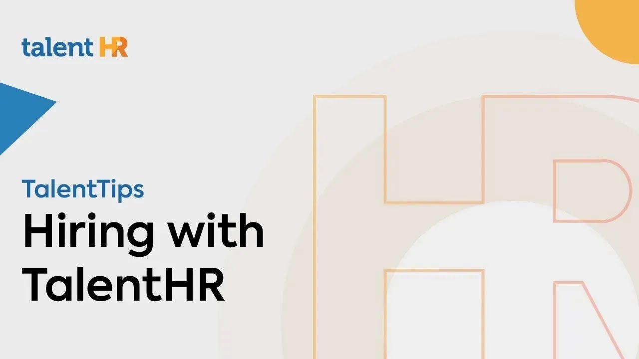 Hiring With Talenthr Talenthr Youtube