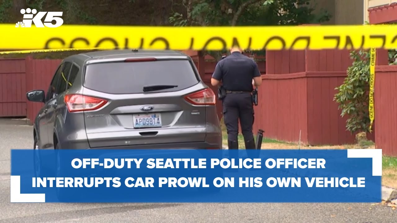 Off Duty Seattle Police Officer Interrupts Car Prowl In Edmonds Youtube