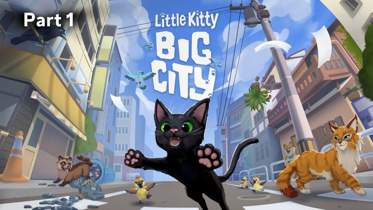Little Kitty Big City Playthrough Part 1 Youtube
