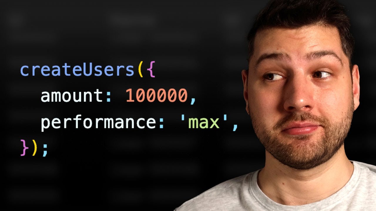Efficiently Render 100 000 Rows In React