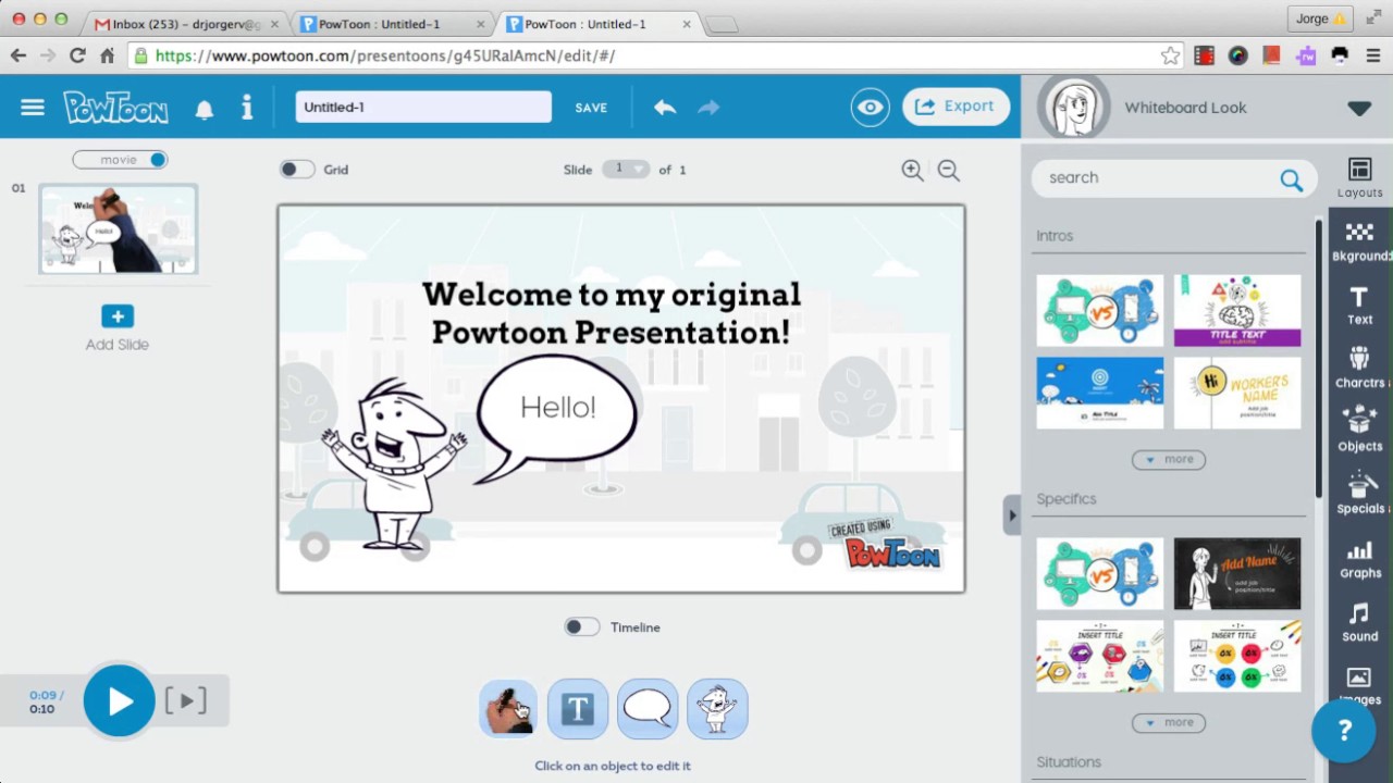 Powtoon Tutorial 3 Of 4 Youtube
