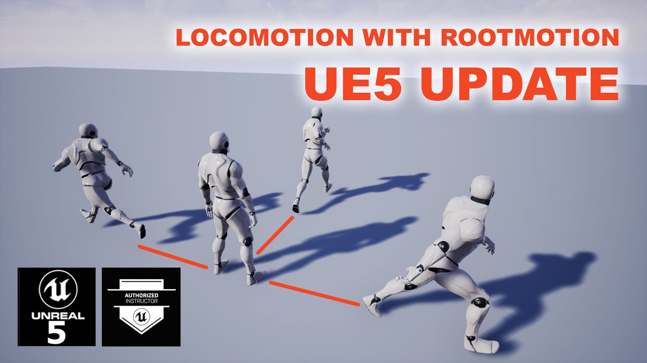 Unreal Engine 5 Rootmotion Based Locomotion Youtube
