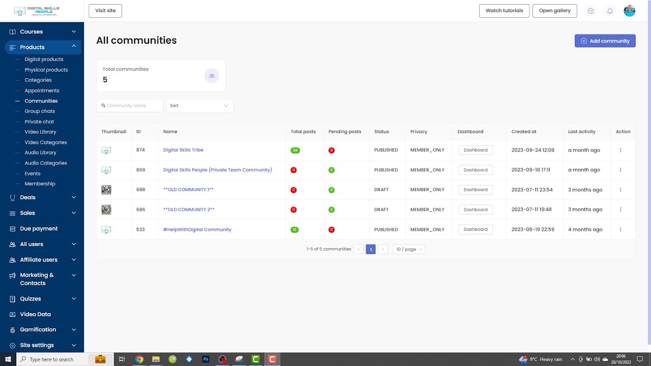 Building Communities I Ezycourse I Youtube
