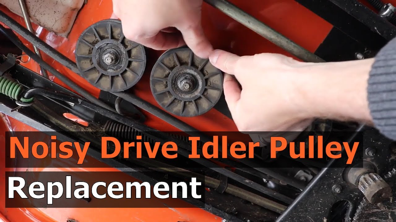 Husqvarna Drive Pulley Replacement Noisy How To Change A Drive