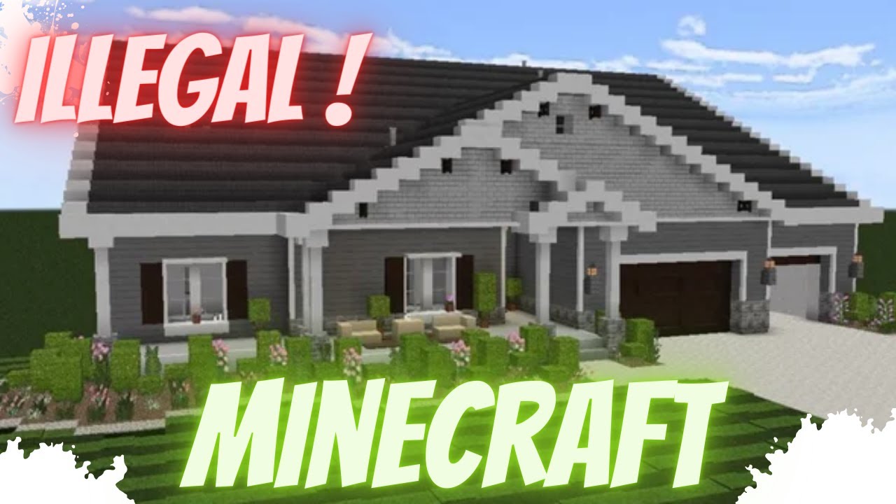 43 Illegal Houses In Minecraft Youtube