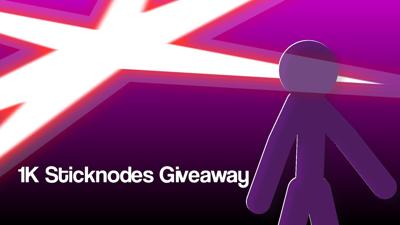 1k Subscribe Sticknodes Giveaway Youtube