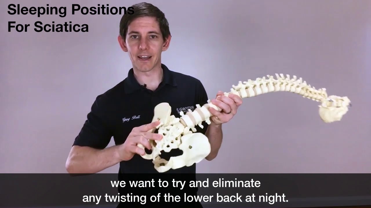 Sleeping Positions For Sciatica Youtube