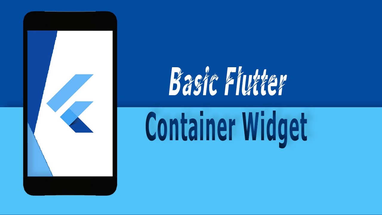 Basic Flutter Container Youtube