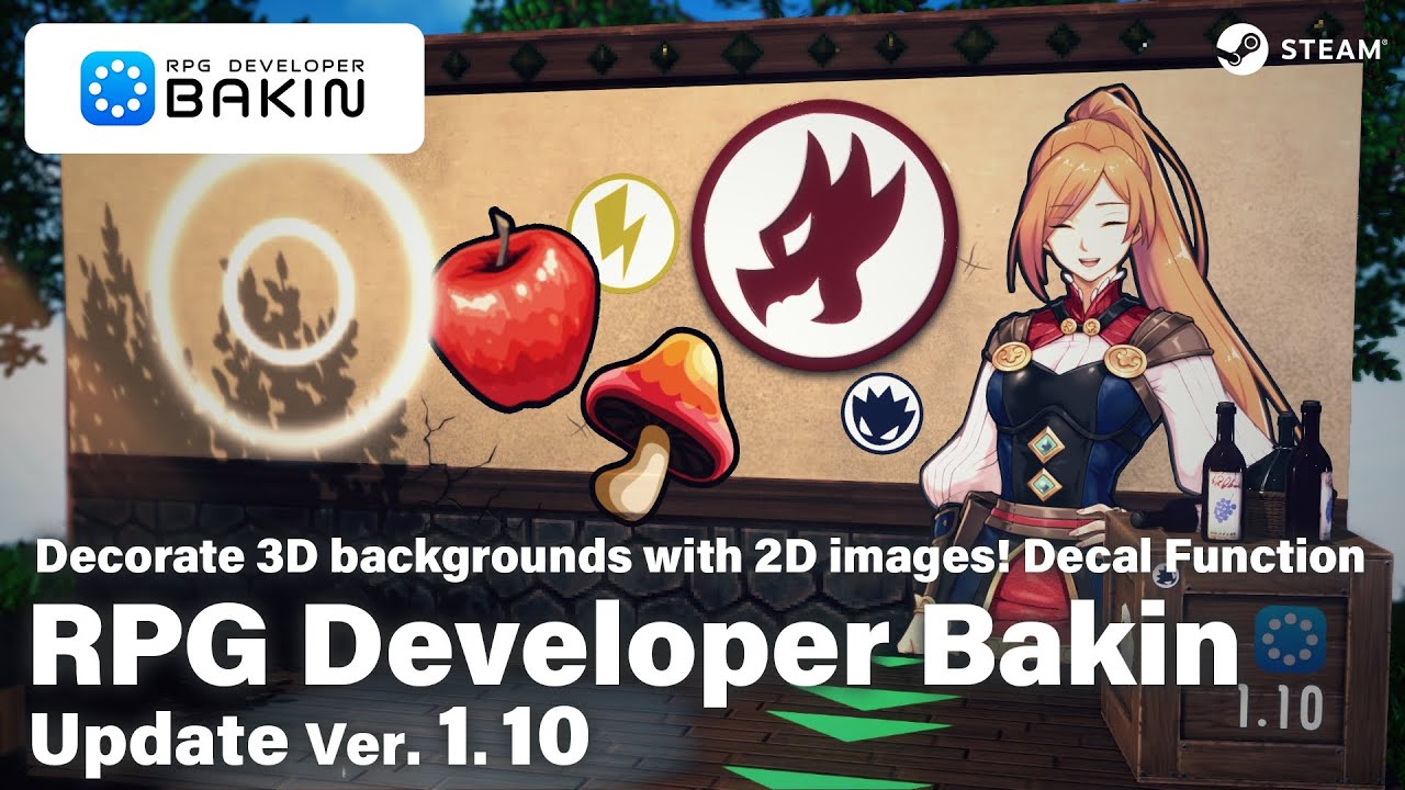 Rpg Developer Bakin Ver 1 10 New Features Trailer Youtube