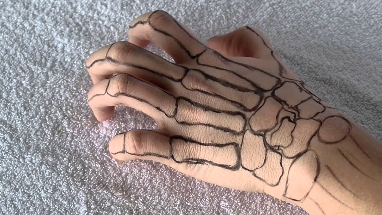 Skeleton Hand Makeup Saubhaya Makeup