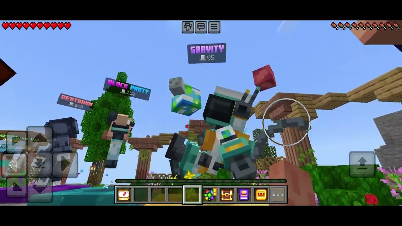 Main Minecraft Battle Royale Acak Acak Server Youtube