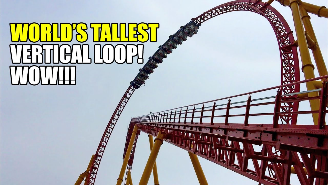 Worlds Biggest Roller Coaster Loop