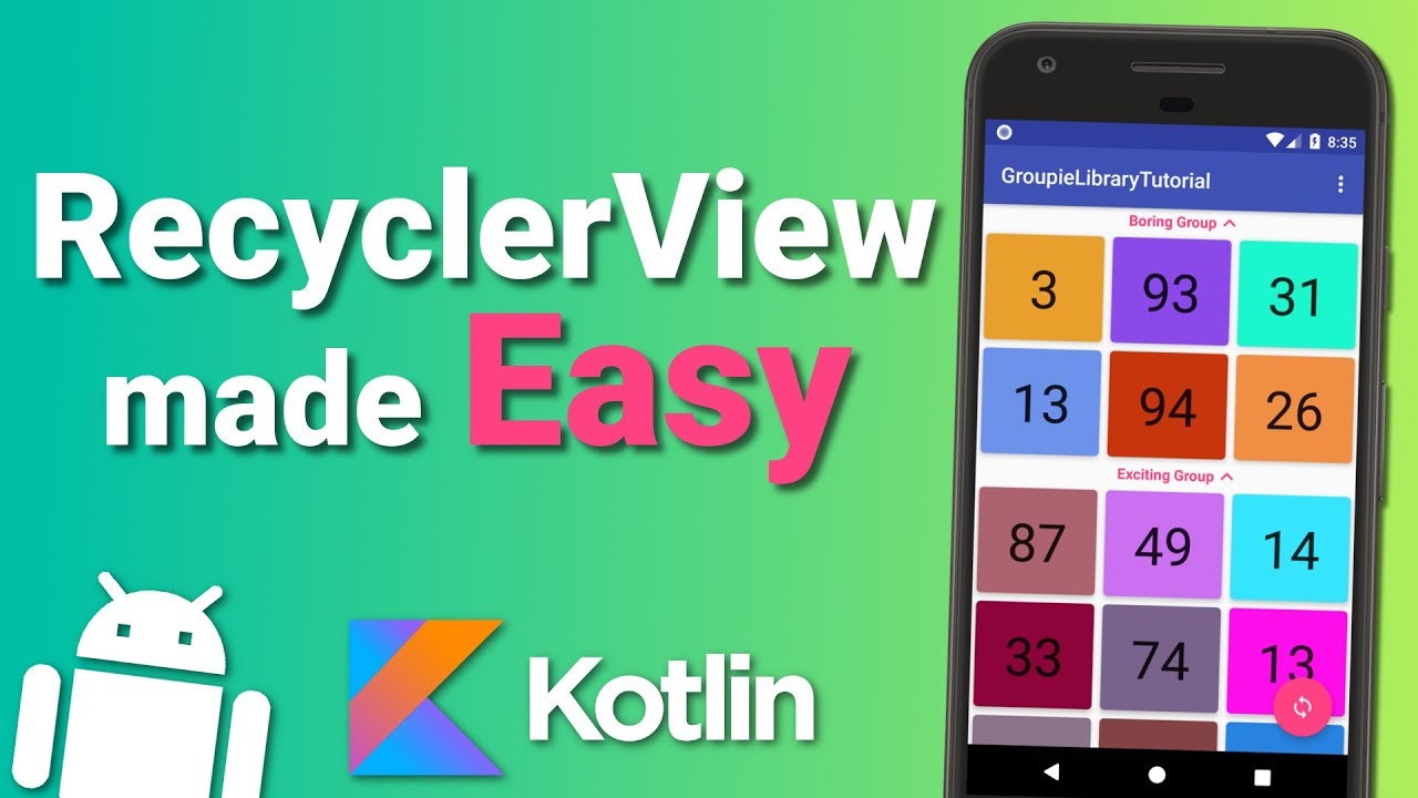 Create A Complex Recyclerview Quickly With Groupie Library Android