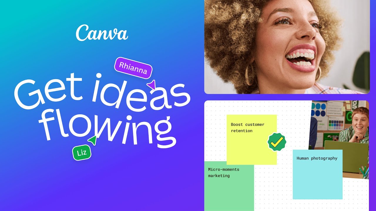 Canva Whiteboards Get Ideas Flowing Youtube
