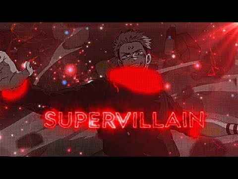 Jujutsukaisen 4k Sukuna Supervillain Edit Amv Youtube