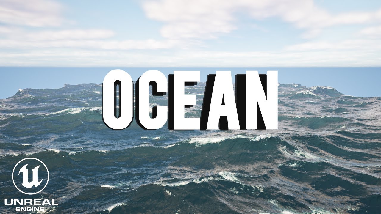 Unreal Engine Ocean Simulation Tutorial Part 1 Youtube
