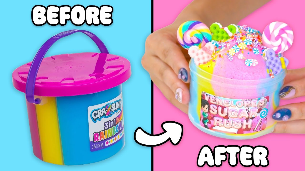 Trying To Fix Amazon Slimes Slime Makeovers Youtube