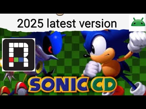 Sonic Cd Android Rsdk Mod Tutorial Youtube