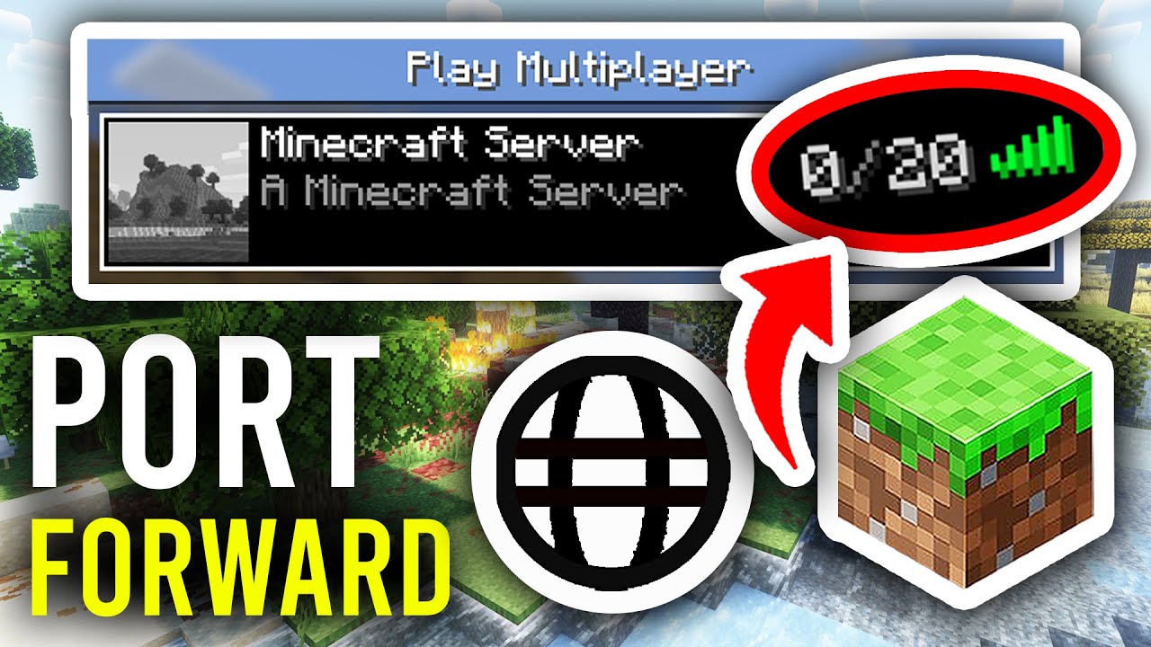 How To Port Forward Minecraft Server Step By Step Youtube