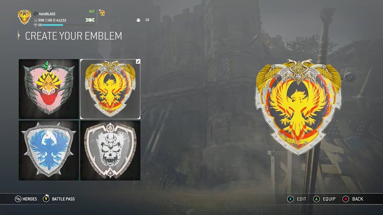 For Honor Emblem Tutorial Trailer Youtube
