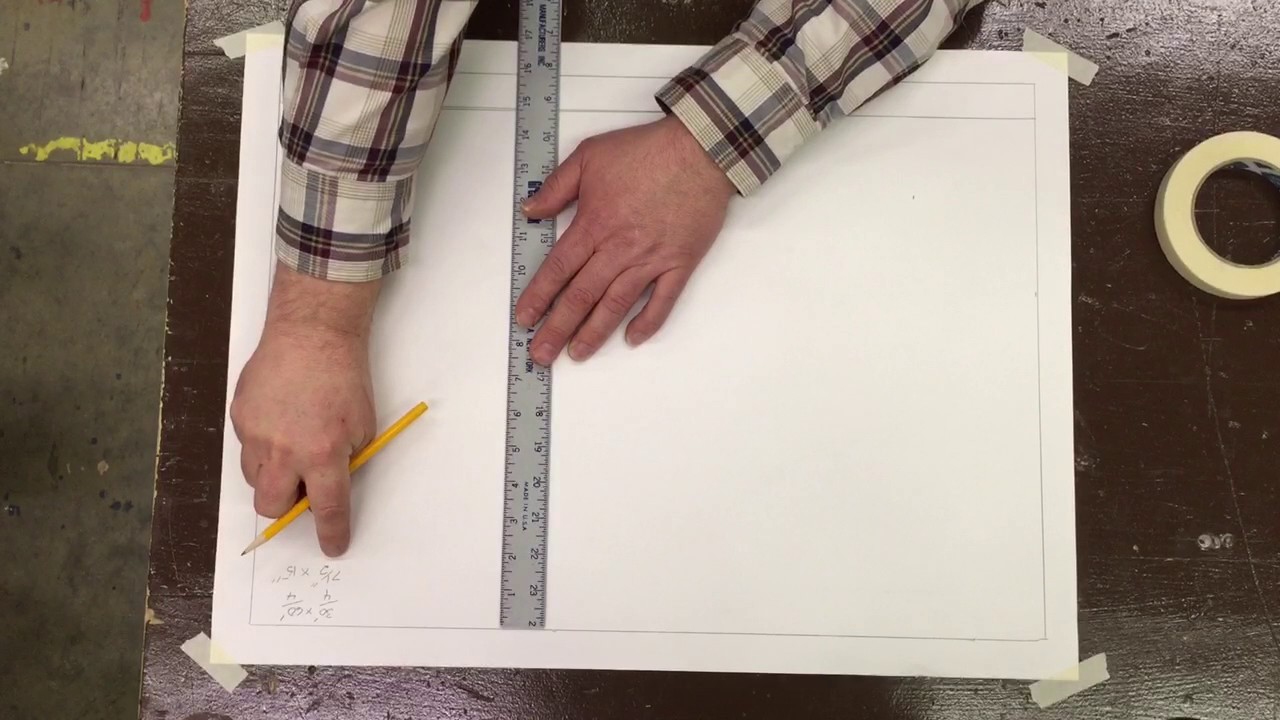 Drafting A Floor Plan Youtube