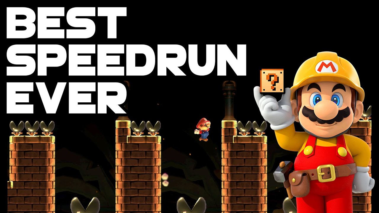 Super Mario Maker Best Speedrun Ever Youtube