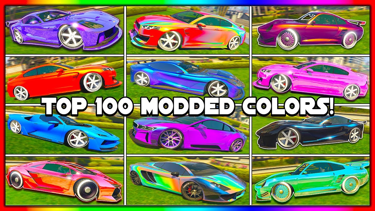 The Top 100 Best Modded Crew Colors In Gta 5 Online Bright Colors